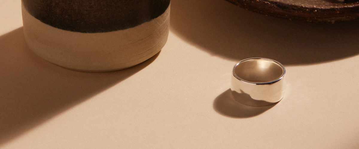 Shop Plain Sterling Silver Rings Australia | NAJO