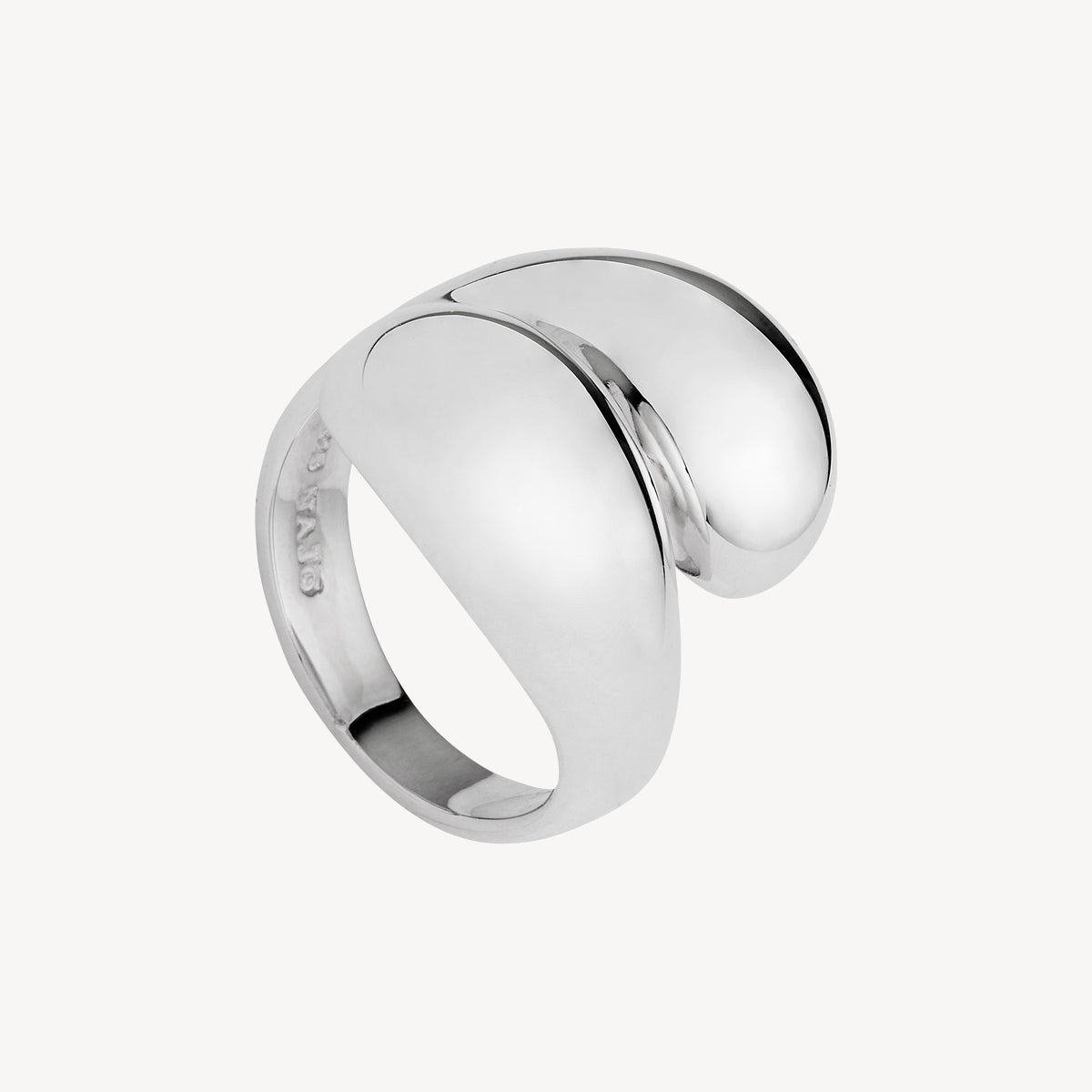 Waterfall Silver Ring – NAJO